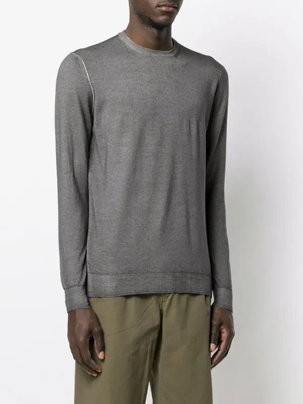 DRUMOHR Fine Knit Sweater - Grey