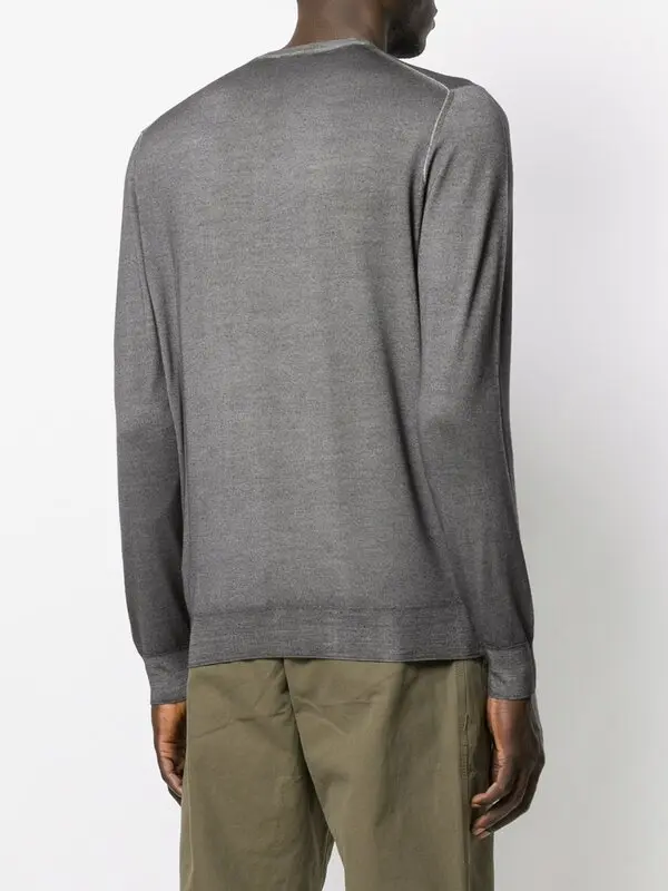DRUMOHR Fine Knit Sweater - Grey