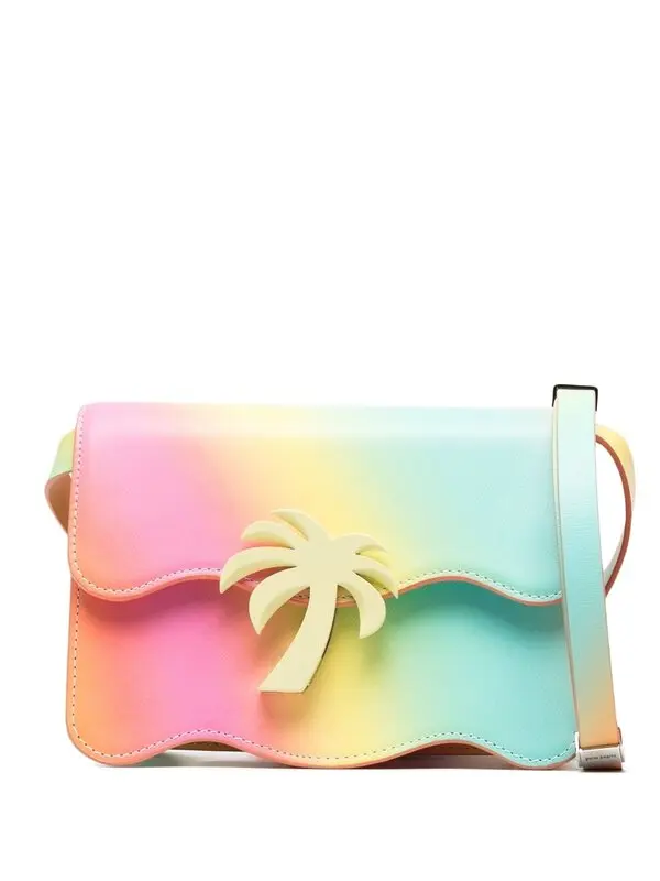 Palm Angels Rainbow Print Shoulder Bag