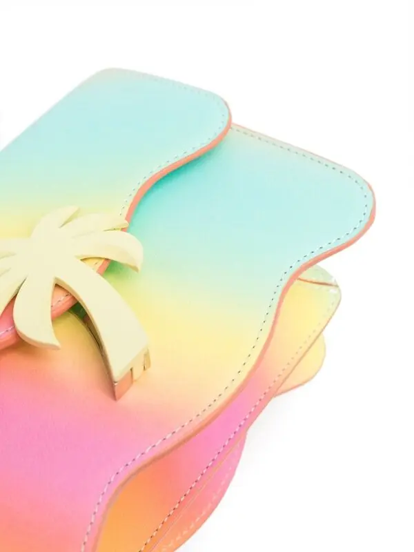 Palm Angels Rainbow Print Shoulder Bag
