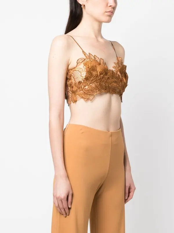 Alberta Ferretti Asymmetrical Sleeveless Top