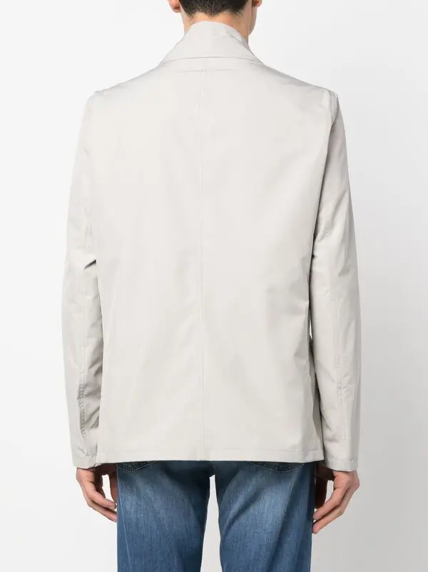 Herno Buttoned-up Single-breasted Blazer