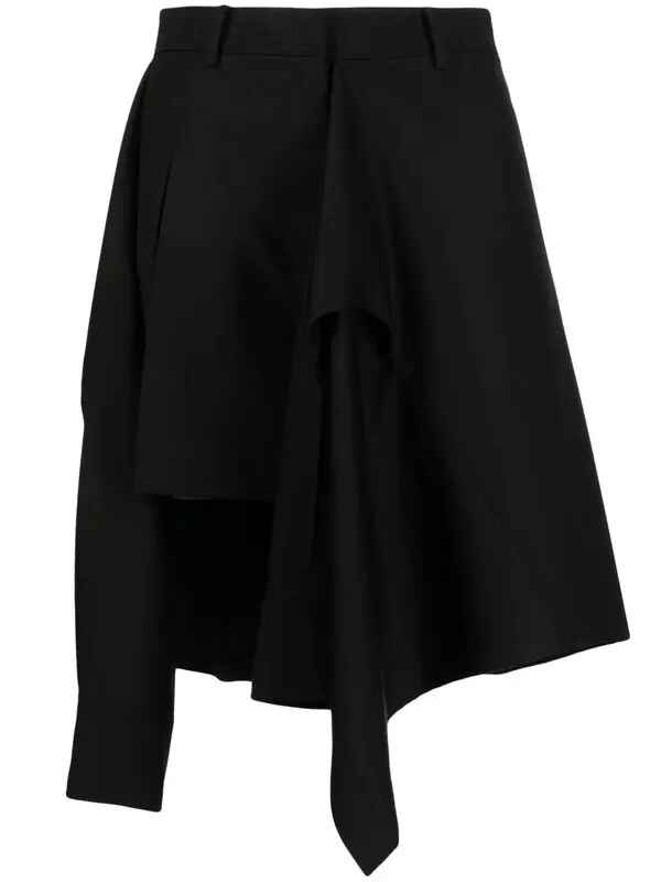 Goen.j Layered Asymmetric Skirt