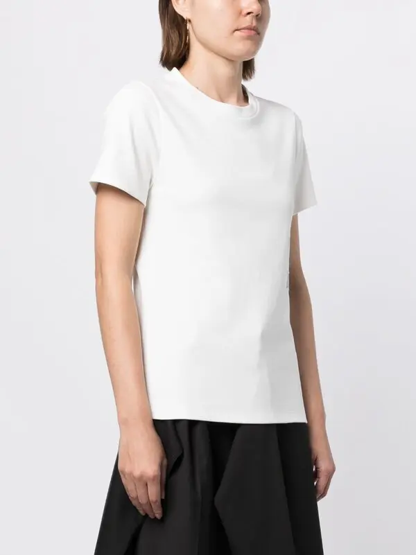 Goen.j Logo-print T-shirt - White