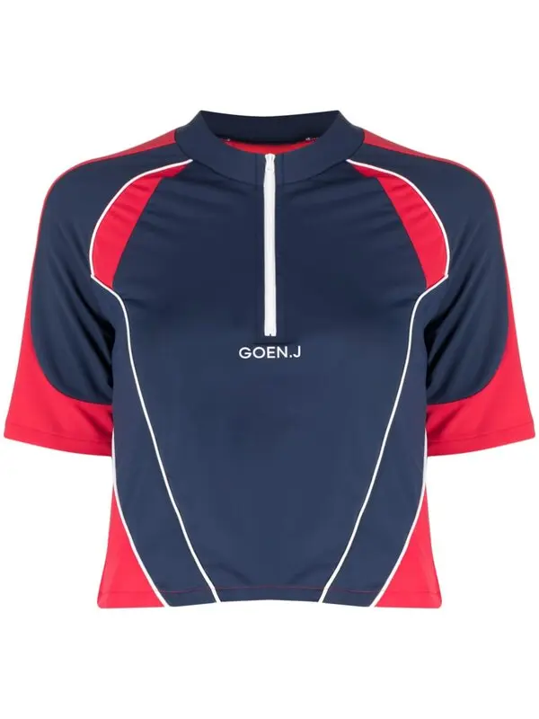 Goen.j Colour-block Top