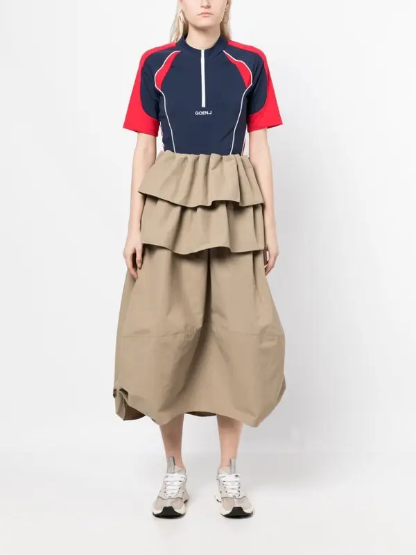 Goen.j Colour-block Top