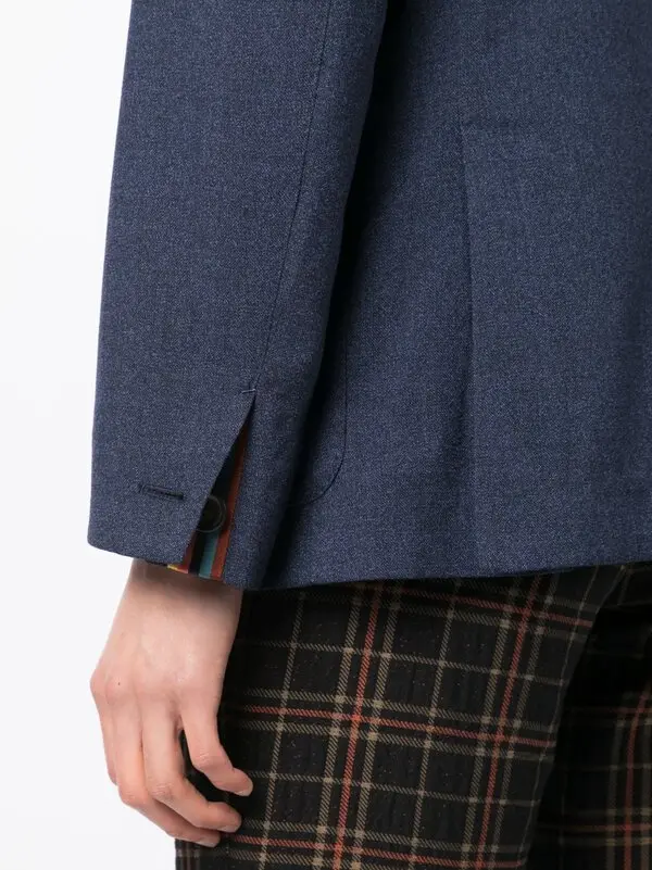 Paul Smith Single-breasted Wool Blazer