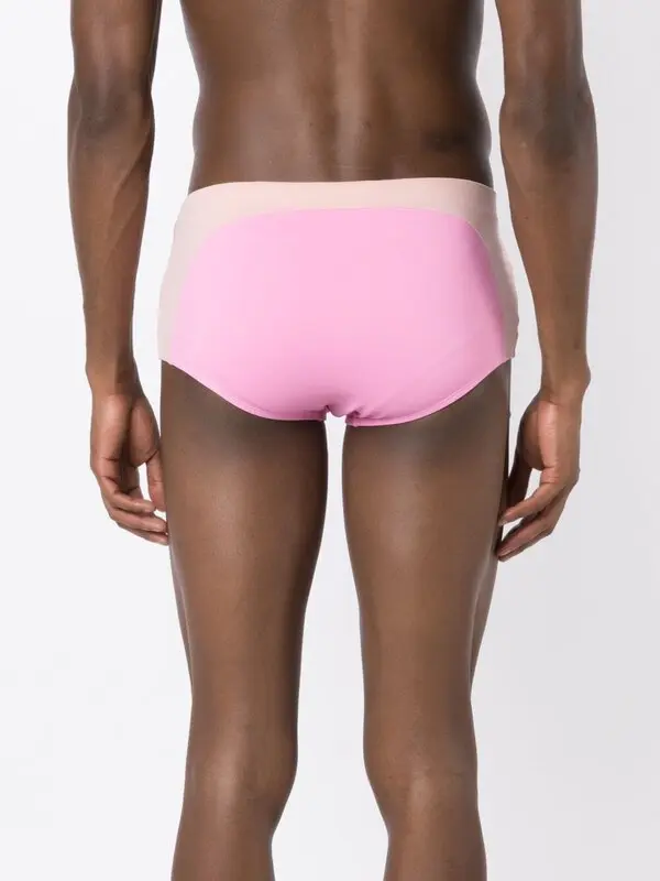 AMIR SLAMA Panelled Swim Trunks