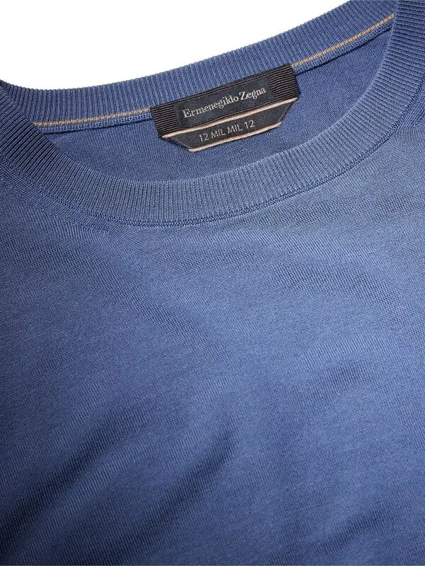 Zegna Crew-neck Wool Jumper
