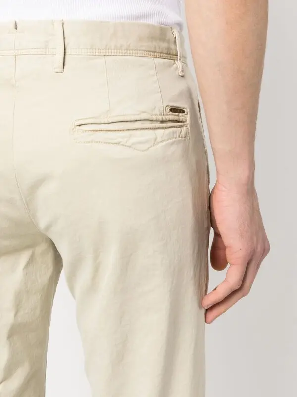 Incotex Tapered-leg Chino Trousers - Neutrals