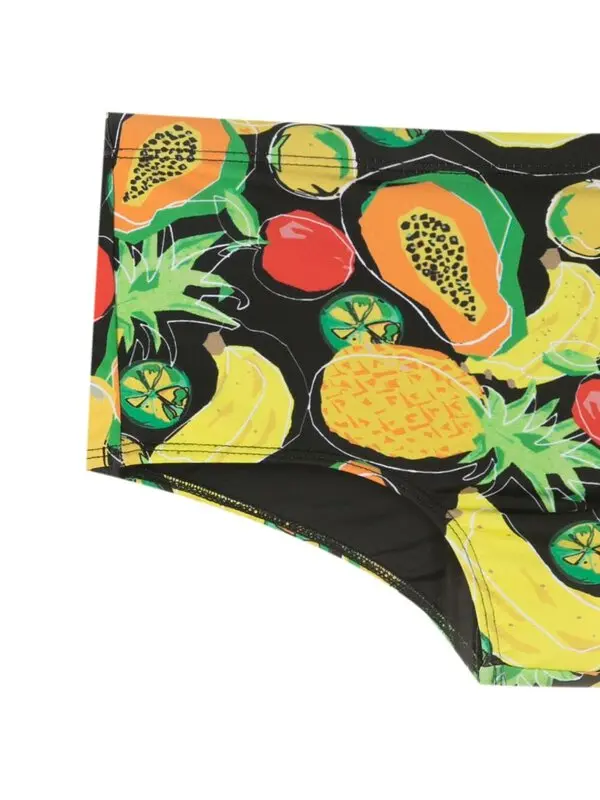 AMIR SLAMA Fruit-print Swim Trunks