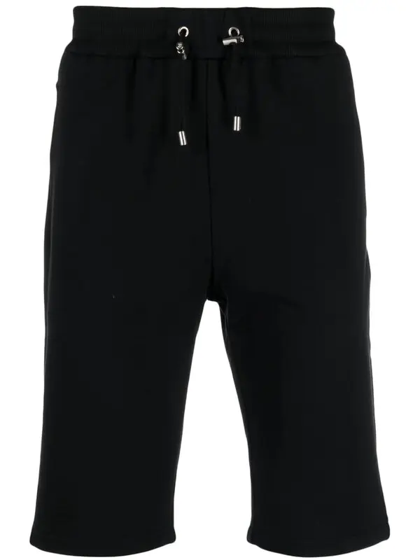 Balmain Logo-print Track Shorts - Black
