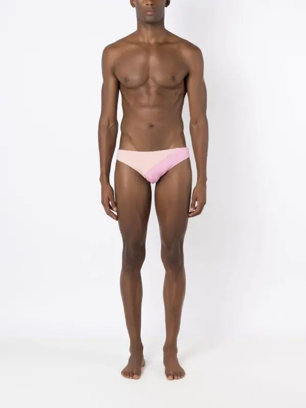 AMIR SLAMA Panelled Swim Trunks