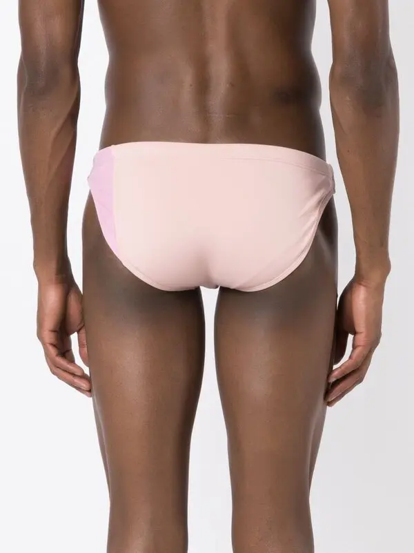 AMIR SLAMA Panelled Swim Trunks