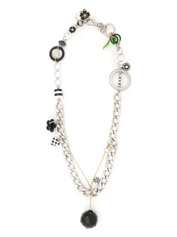 AMIR SLAMA Charm-detail Chain Necklace