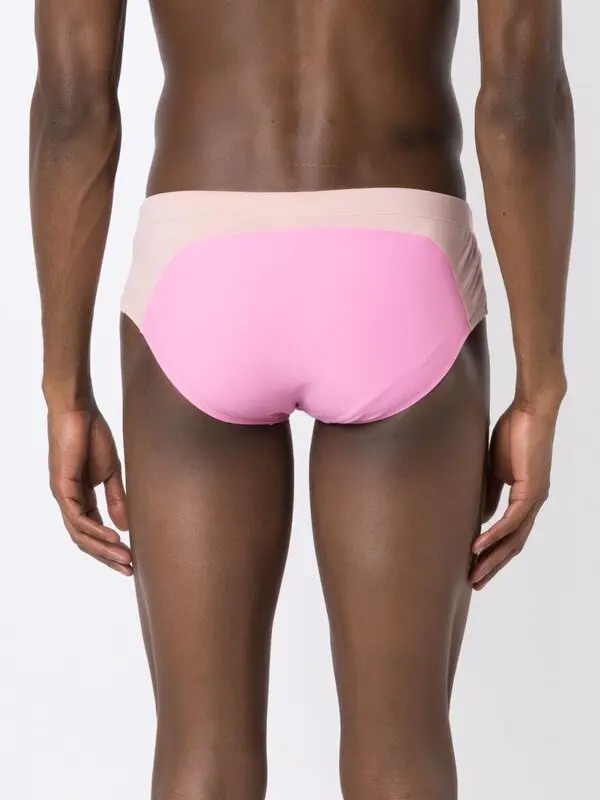 AMIR SLAMA Panelled Swim Trunks