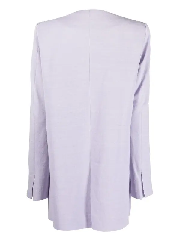 MRZ Double-breasted Linen Coat