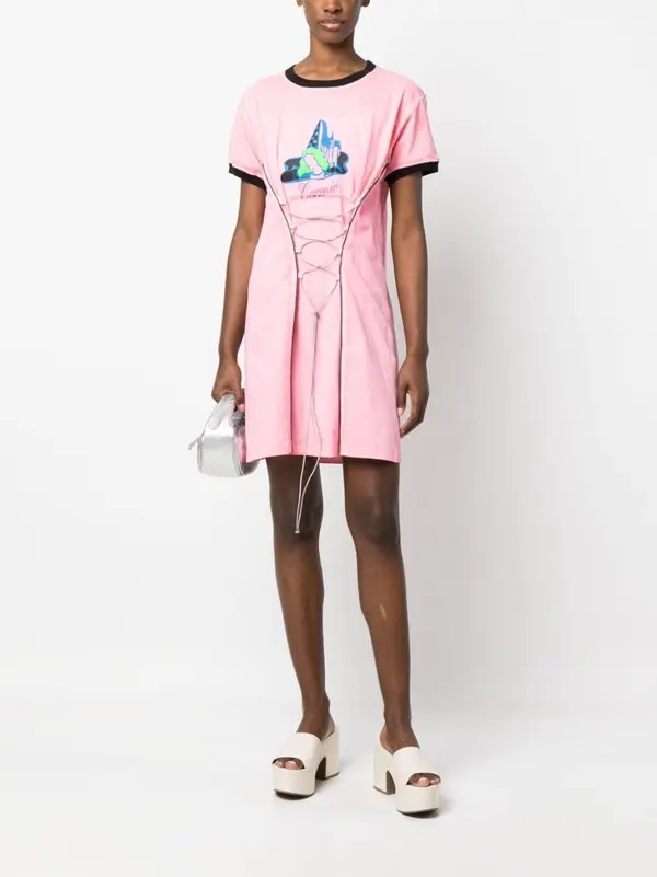 CORMIO Josefine Lace-up Dress