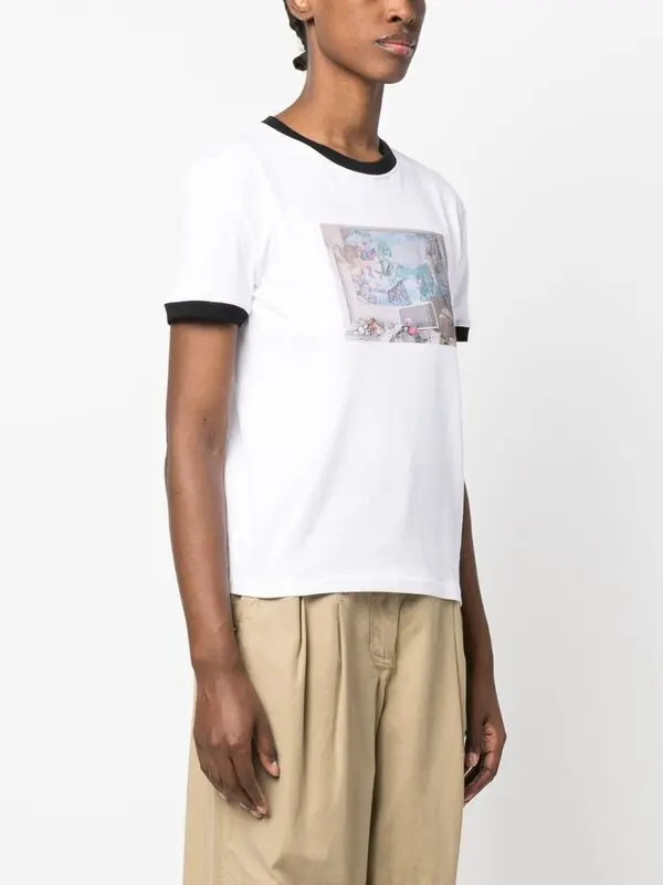 CORMIO Printed Cotton T-shirt