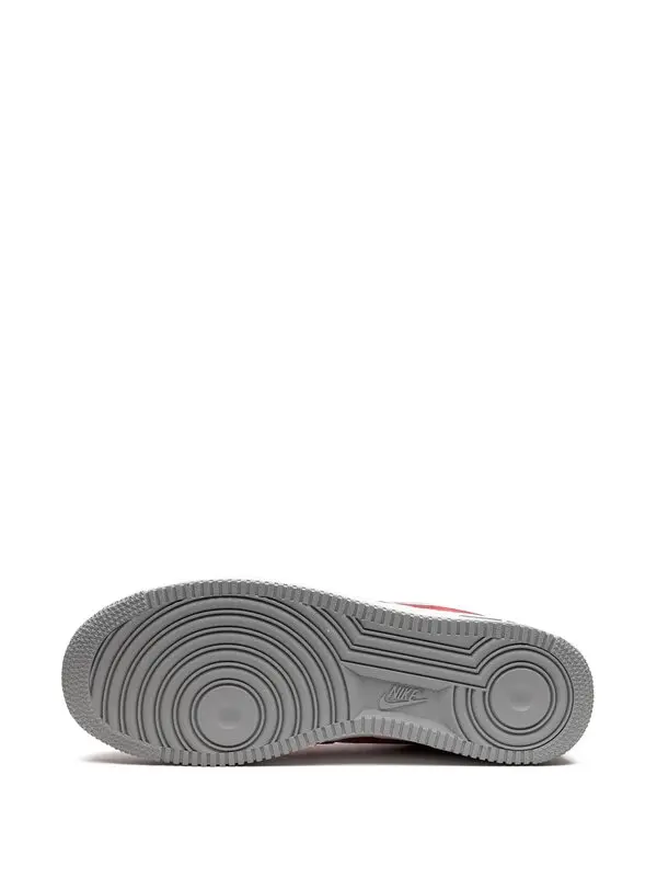 Nike Force 1 Low Technical Stitch Sneakers - Red