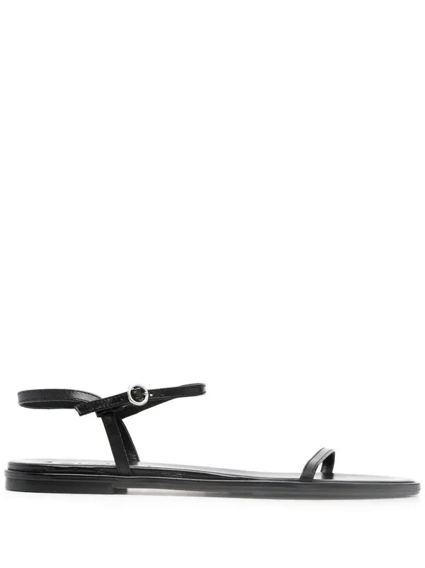 AeydĒ Nettie Leather Sandals - Black