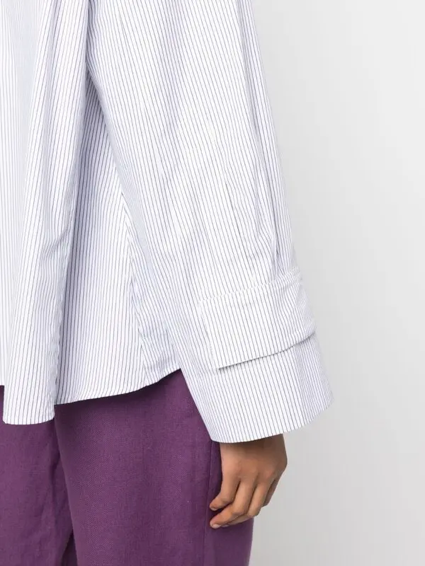 MAISON JEJIA Striped Cotton Shirt