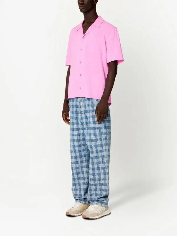 AMI Paris Short-sleeve Shirt - Pink