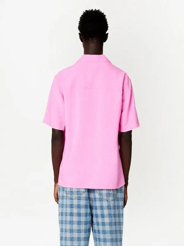 AMI Paris Short-sleeve Shirt - Pink