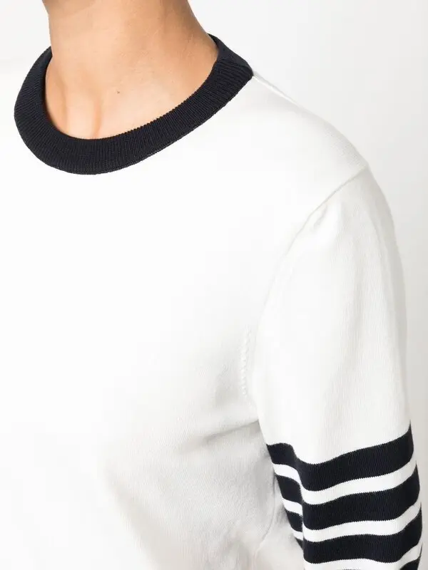 Thom Browne Hector Embroidery Knitted Mini Dress