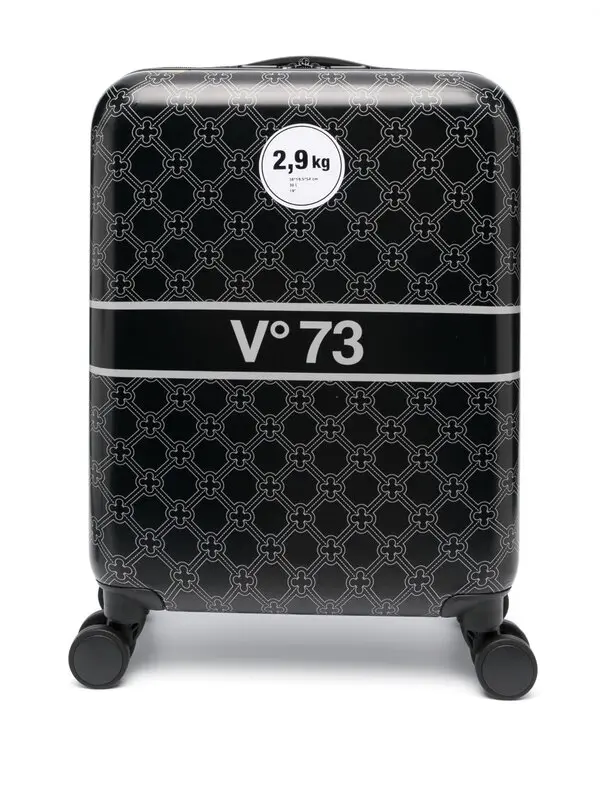 V°73 Logo-detail Travel Case - Black