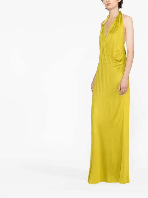 TOM FORD Draped Halterneck Maxi Dress