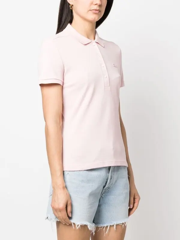 Lacoste Logo-appliqué Cotton Polo Shirt