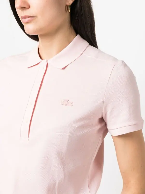 Lacoste Logo-appliqué Cotton Polo Shirt