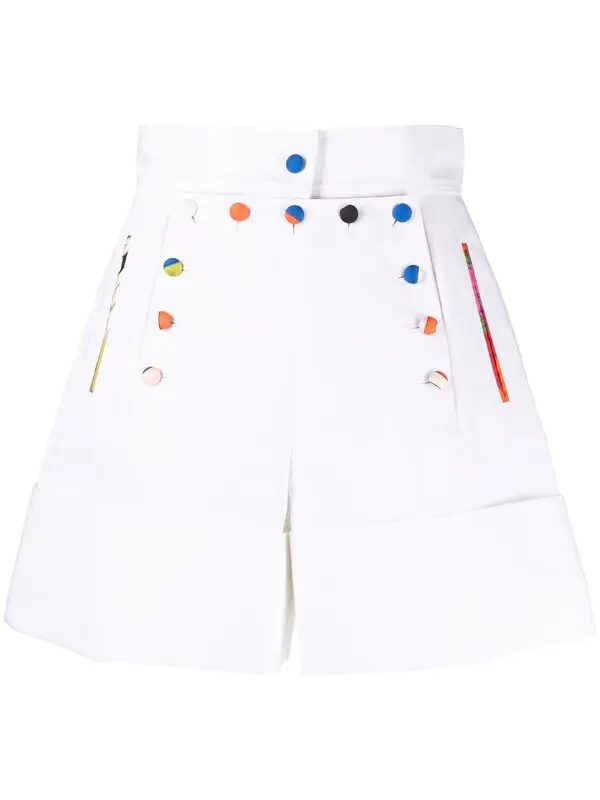 Emilio Pucci High-waisted Tailored Shorts