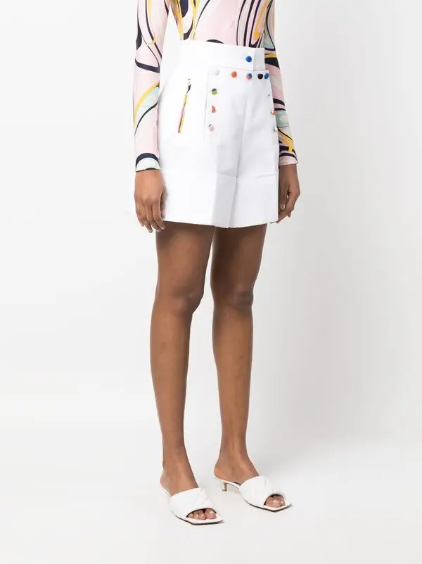 Emilio Pucci High-waisted Tailored Shorts