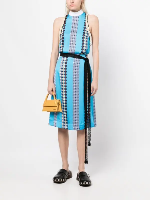 WALES BONNER Sleeveless Printed Top