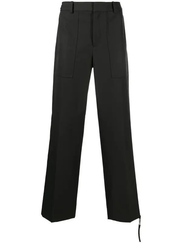 Helmut Lang Buckle-detail Trousers