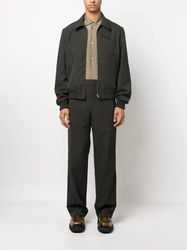 Helmut Lang Buckle-detail Trousers