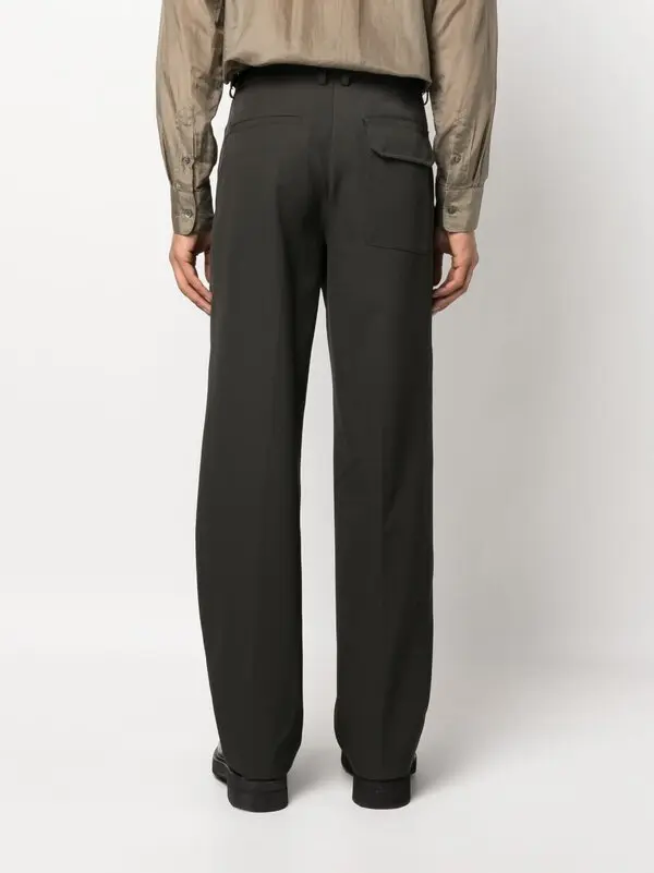 Helmut Lang Buckle-detail Trousers