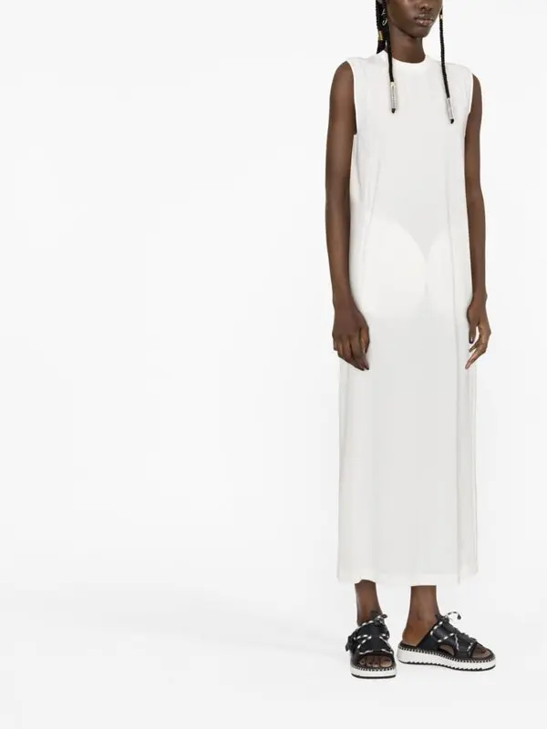 Y3 3-stripes Sleeveless Maxi Dress