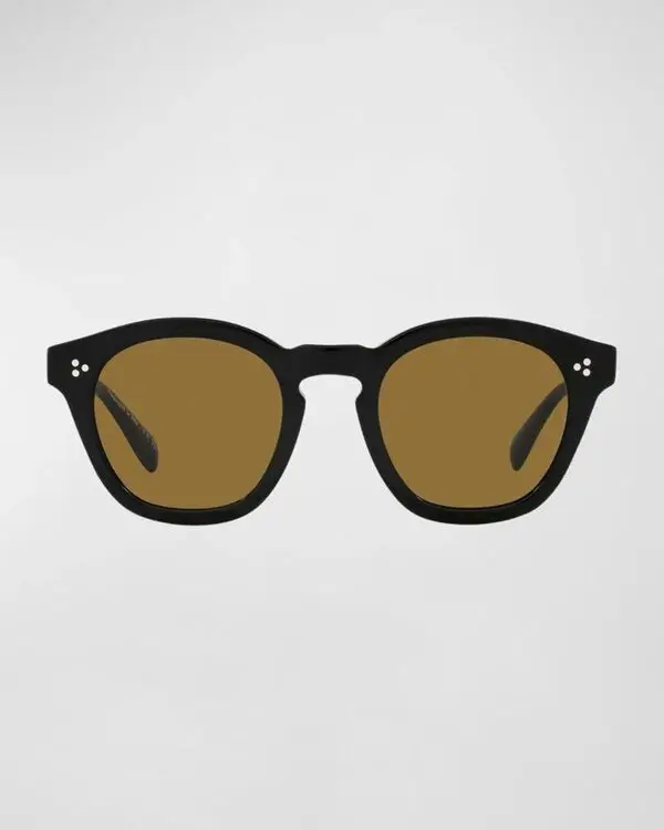 Oliver Spencer Boudreau L.a. Round Sunglasses