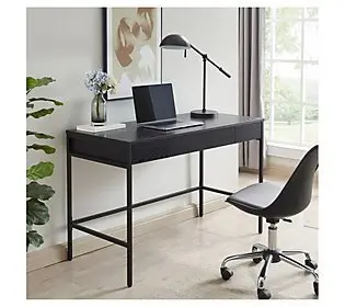 HUDSON&CANAL Hudson & Canal Evans 47.75 Wide Rectangular W Iting Desk - One-color