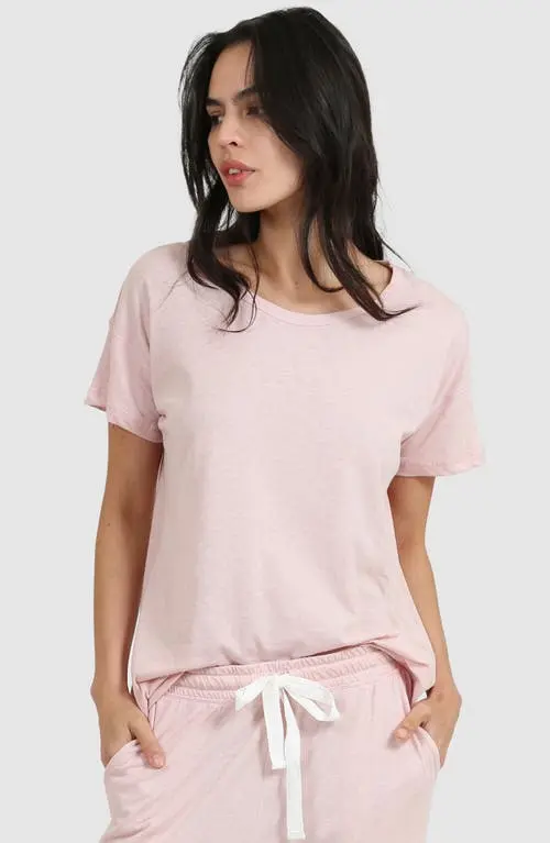 PAPINELLE Jade Short Sleeve Organic Cotton Pajama Top