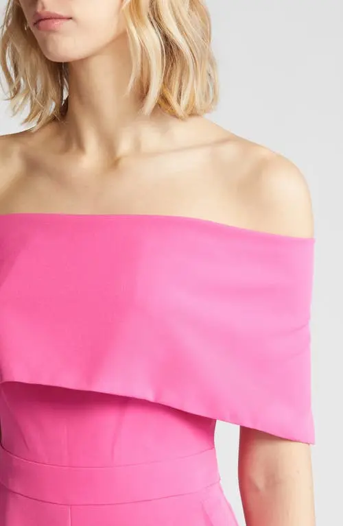 Vince Camuto Off-the-shoulder Jumpsuit - Pink