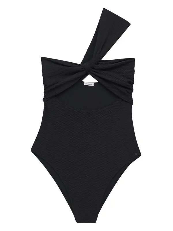 ANINE BING Roux Stretch Swimsuit - Black