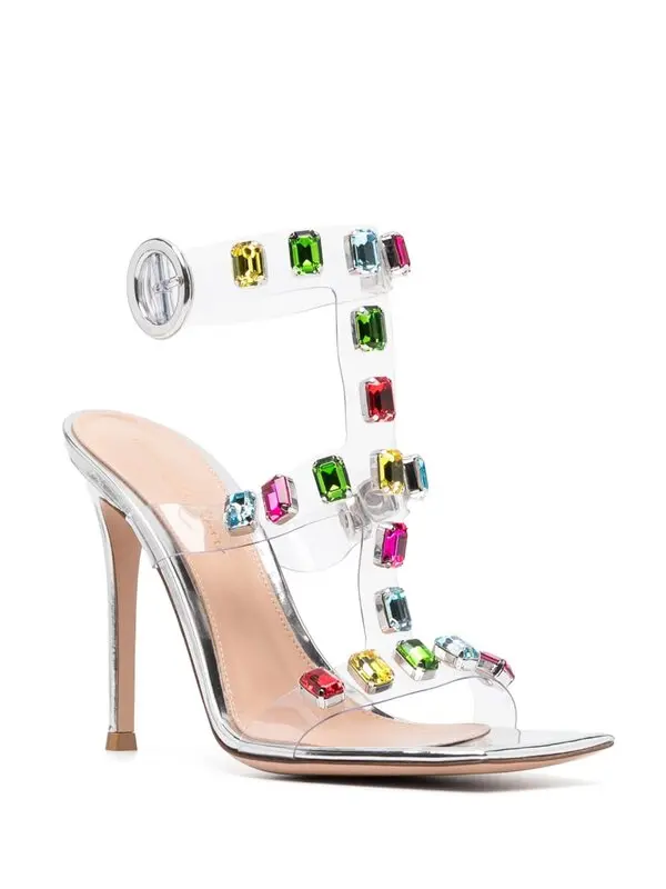 GIANVITO ROSSI 105mm Crystal-embellished Sandals