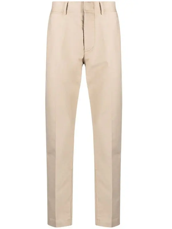 TOM FORD Tapered Cotton Trousers