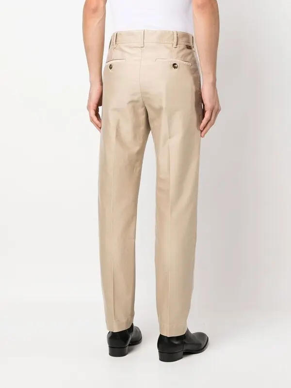 TOM FORD Tapered Cotton Trousers
