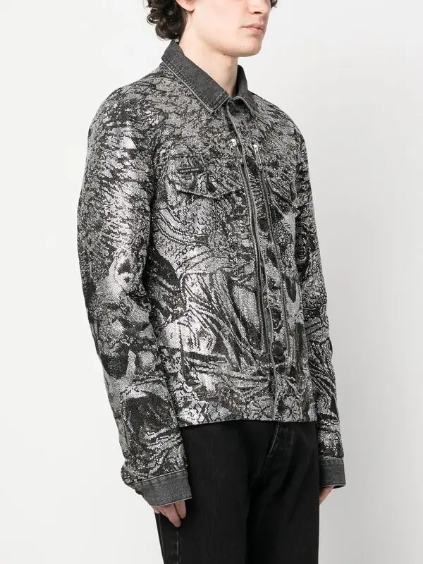 Philipp Plein Crystal-embellished Jacket