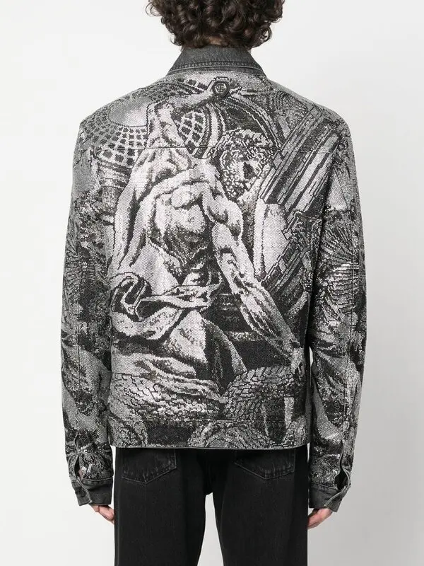 Philipp Plein Crystal-embellished Jacket